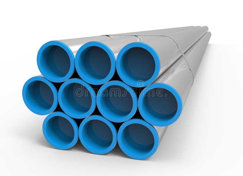 Metal tubes stock illustration. Illustration of product - 38762910