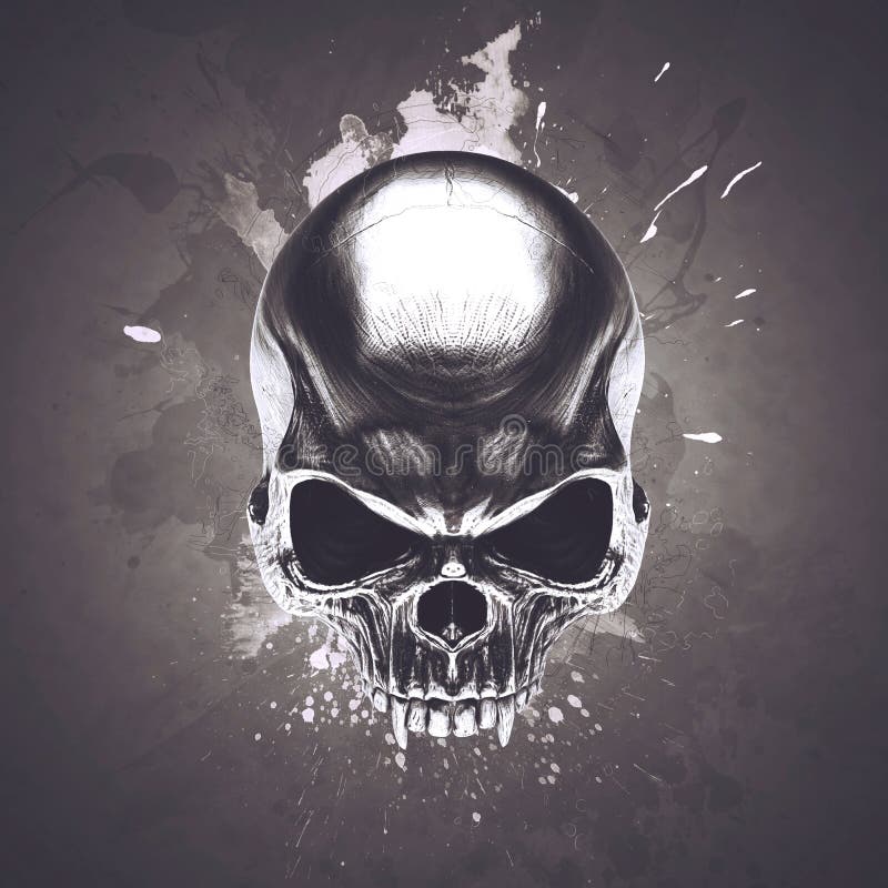 Vampire Skull Wallpaper