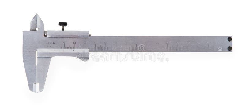 Metal vernier caliper stock photo. Image of centimeter - 47162338