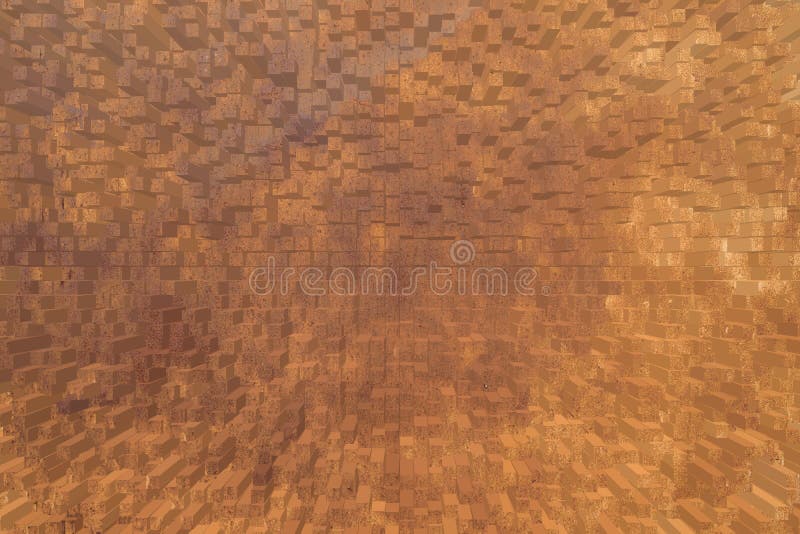 Metal Wall Texture, 3d Block Style Stock Image - Image of architecture ...