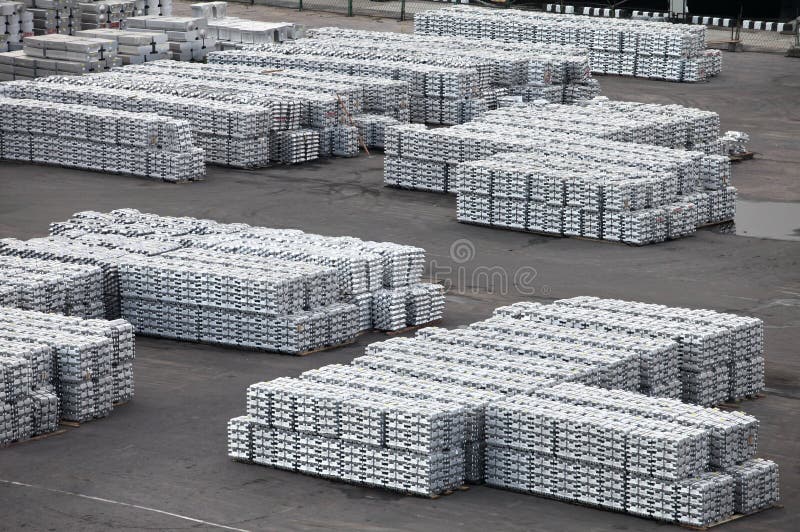 Aluminum Ingots Pallet Stock Photos - Free & Royalty-Free Stock Photos ...