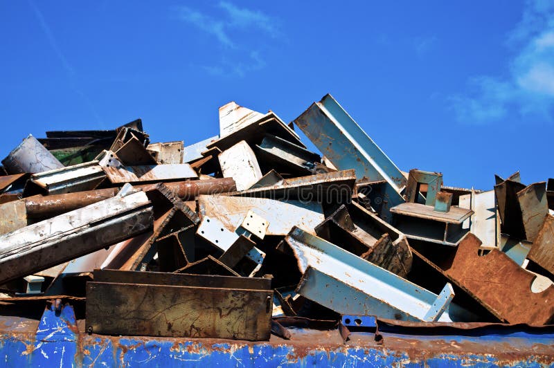 Metal Waste stock image. Image of reuse, hardware, waste - 14104295