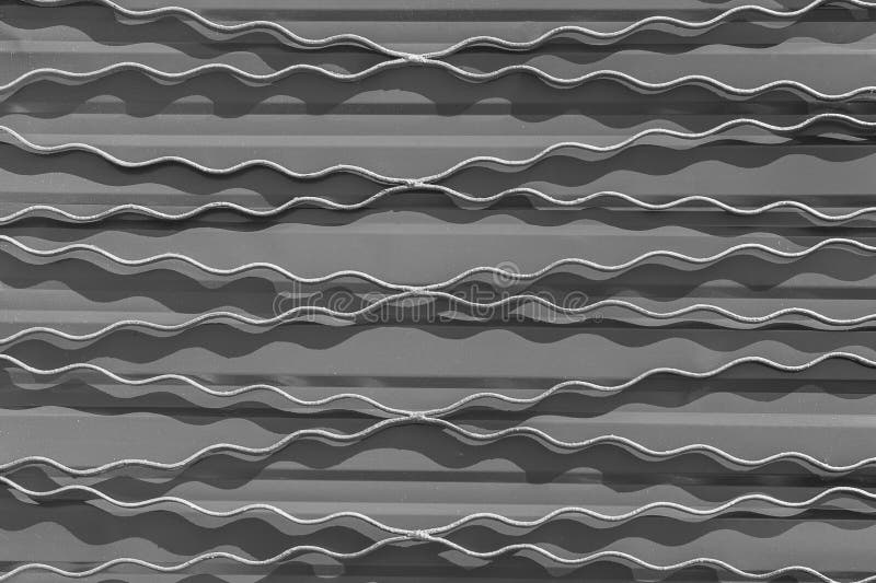 Metal Wavy Abstract Fence Surface Patterns Steel Grey Texture Iron ...