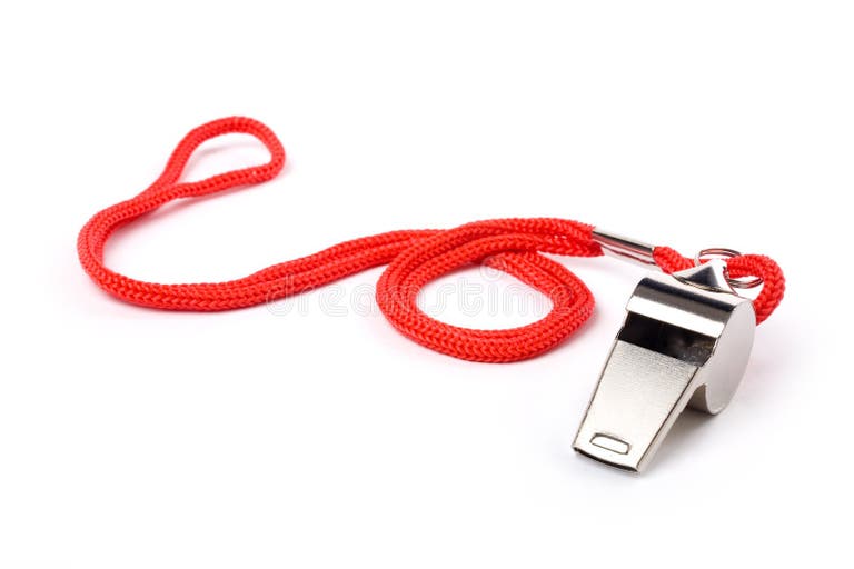 Metal Whistle stock photo. Image of string, close, whistle - 3073888