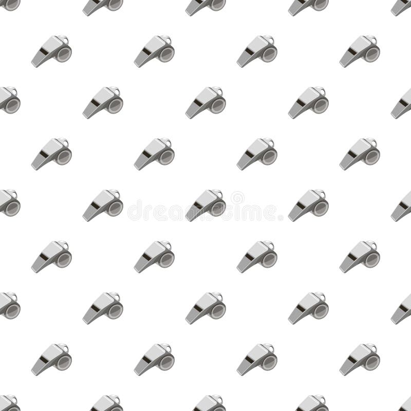 Metal whistle pattern stock vector. Illustration of plastic - 120255575