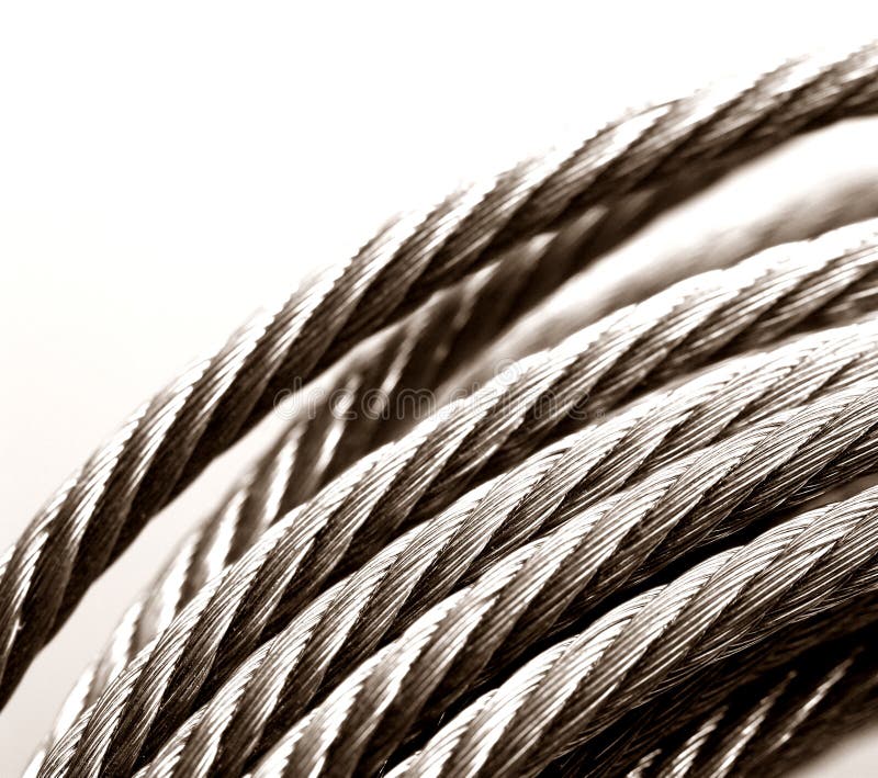 Metal wire stock photo. Image of metal, curve, macro, metallic - 7465506