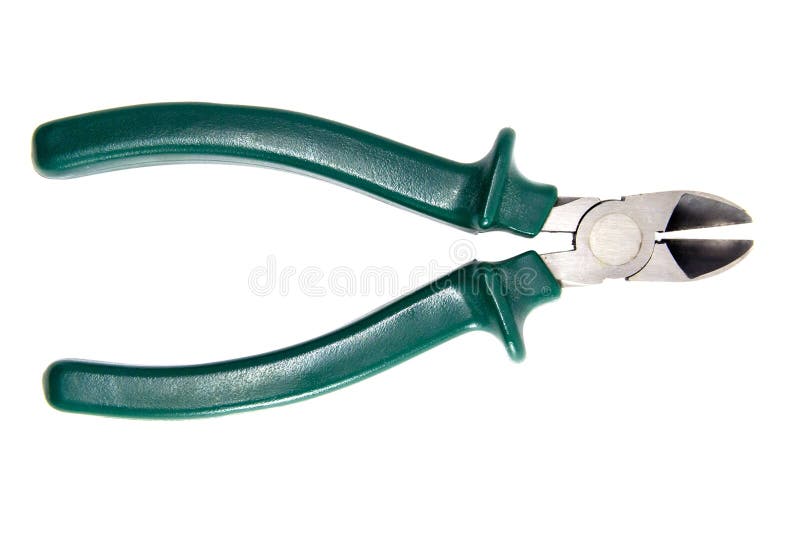 Metal Wire Cutting Pliers Hand Work Tool Equipment Stock Photo - Image ...