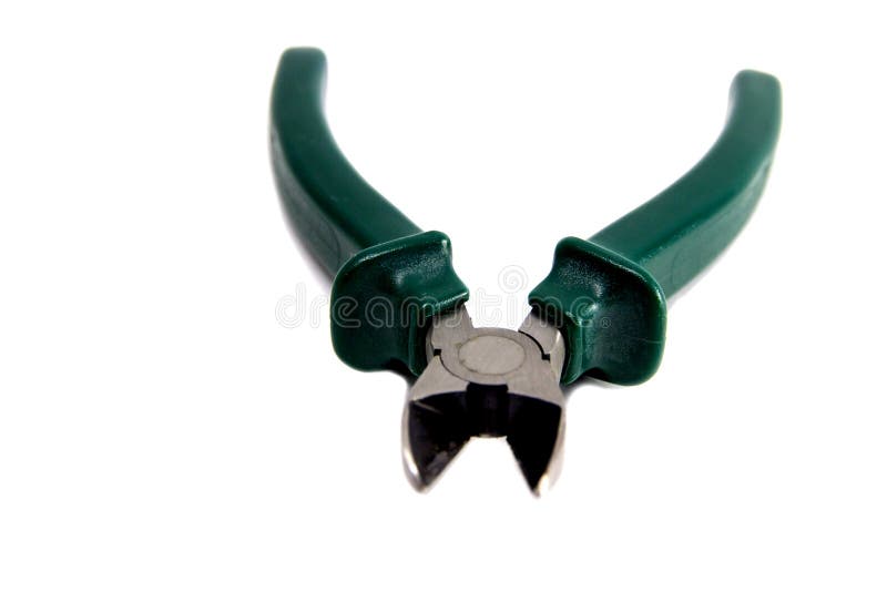 Metal Wire Cutting Pliers Hand Work Tool Equipment Stock Photo - Image ...