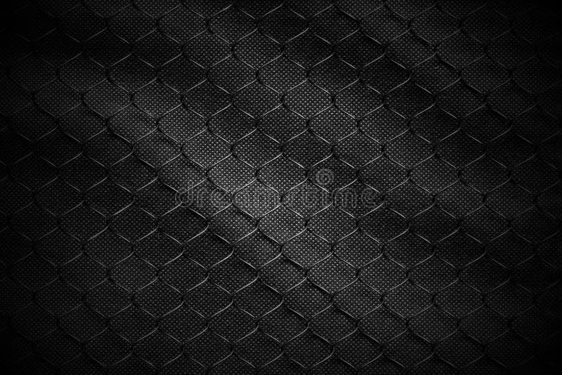 Metal Wire Mesh on Black Abstract Background Stock Image - Image of ...