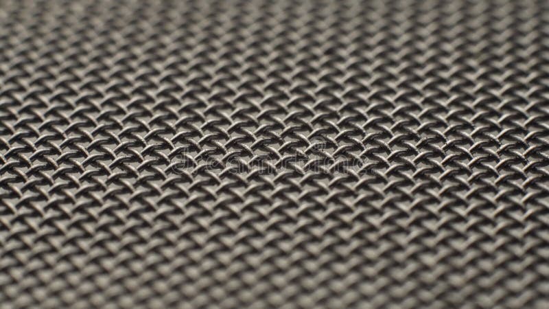 Metal Wire Mesh Rotating in Circle. Abstract Background Texture Macro ...