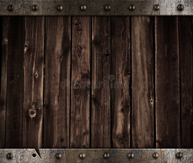 Metal and Wooden Medieval Background Stock Photo - Image of ancient ...