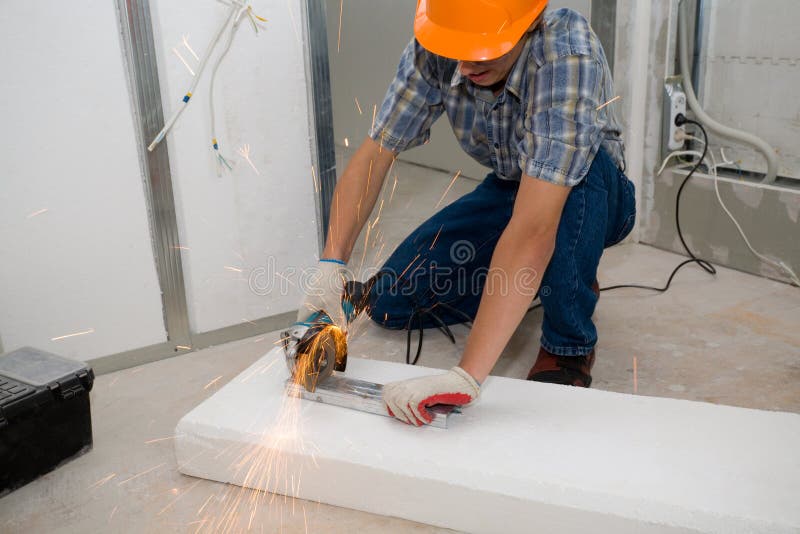Metal work stock image. Image of cutting, grinding, industry - 3609999