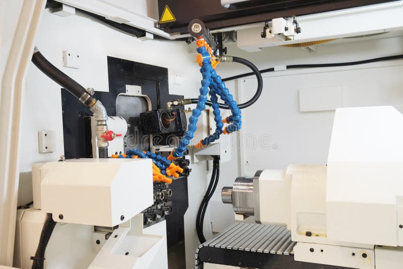 Metal-working machine stock photo. Image of cutter, maintenance - 54903602