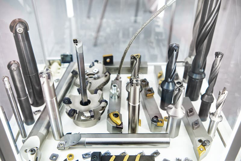 Metal working parts stock photo. Image of equipment - 220924272