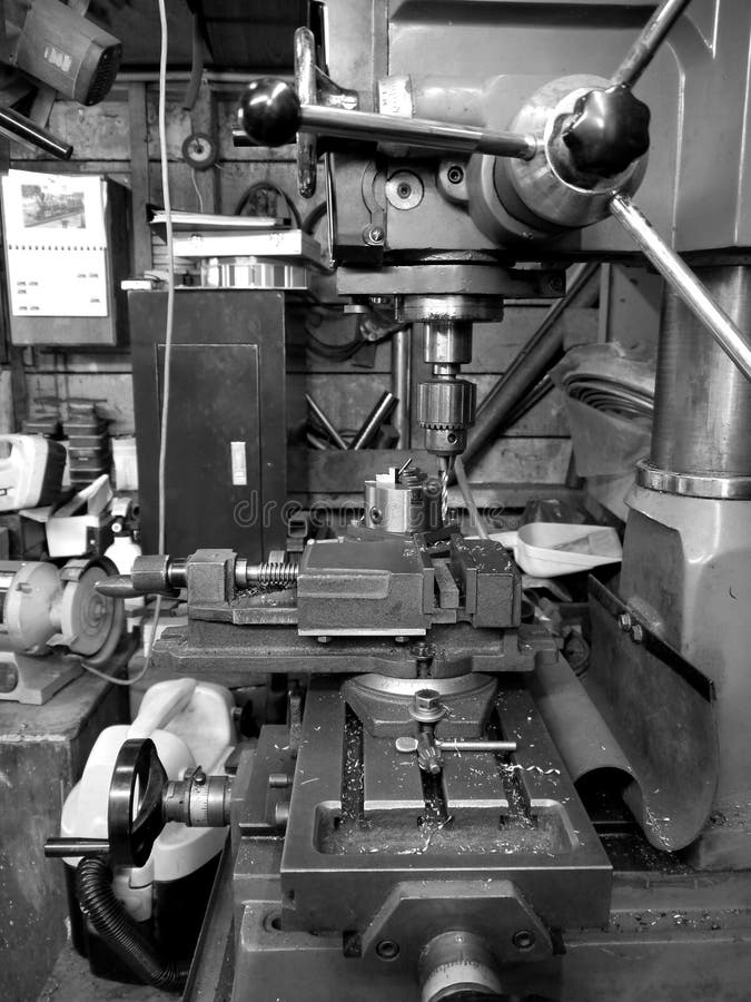 Man in metal workshop stock photo. Image of cutting, cutter - 4778778