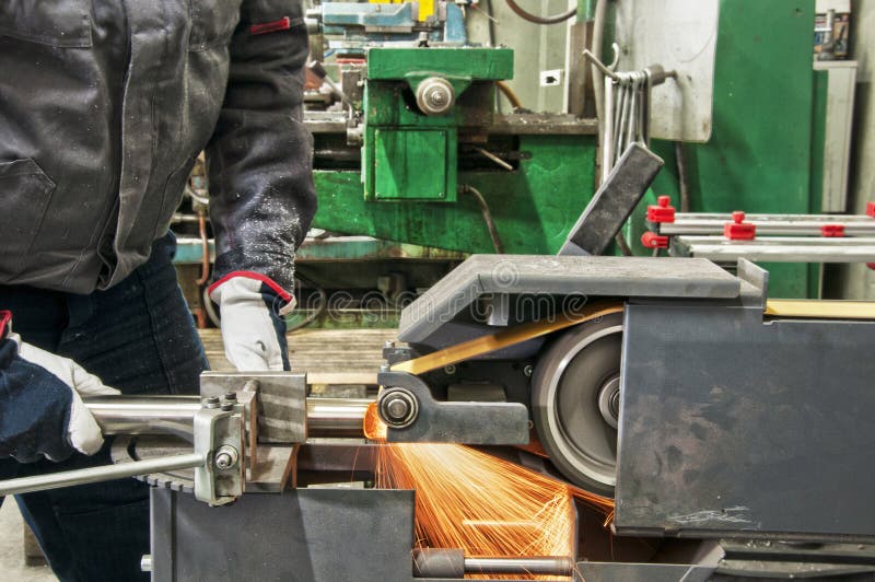 Metal workshop stock photo. Image of technology, craftsman - 79256396