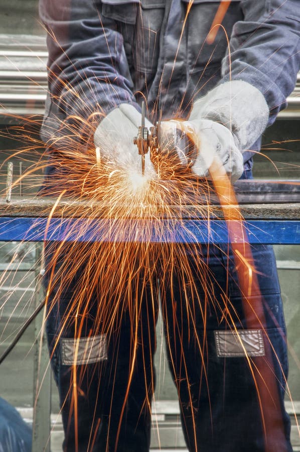 Metal workshop stock image. Image of construction, power - 79255967