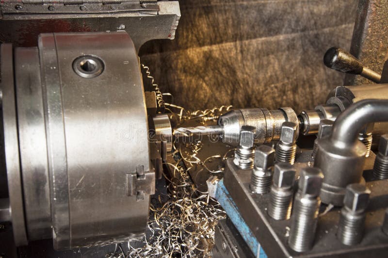 Metal workshop stock image. Image of turning, cutting - 79253663