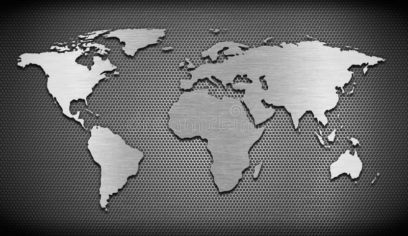 1+ Aluminium world map Free Stock Photos - StockFreeImages