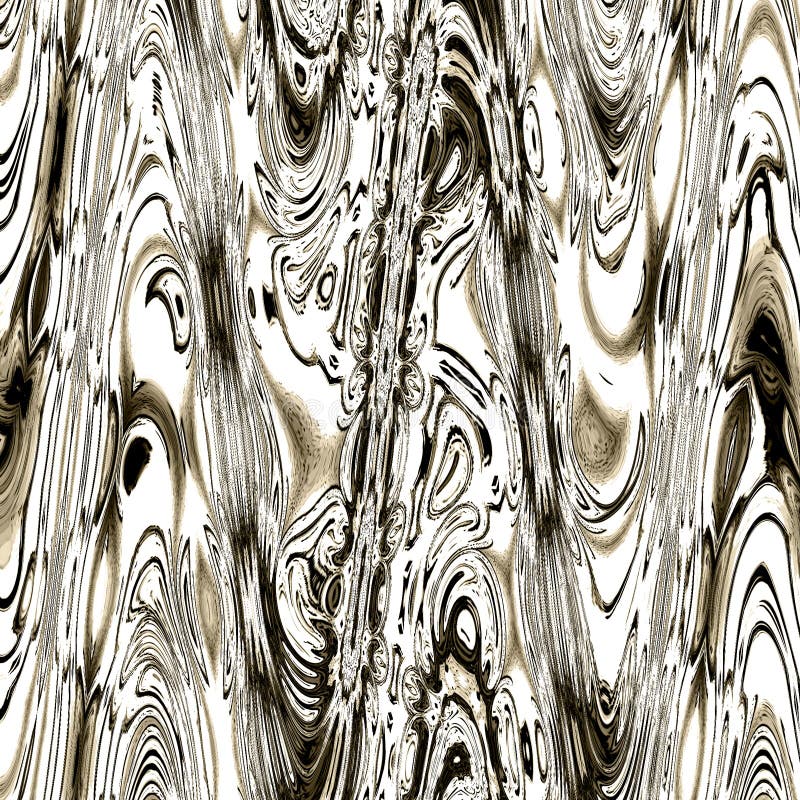 Grey Metal Zigzag Ornemantal Continuous Pattern Stock Illustration ...