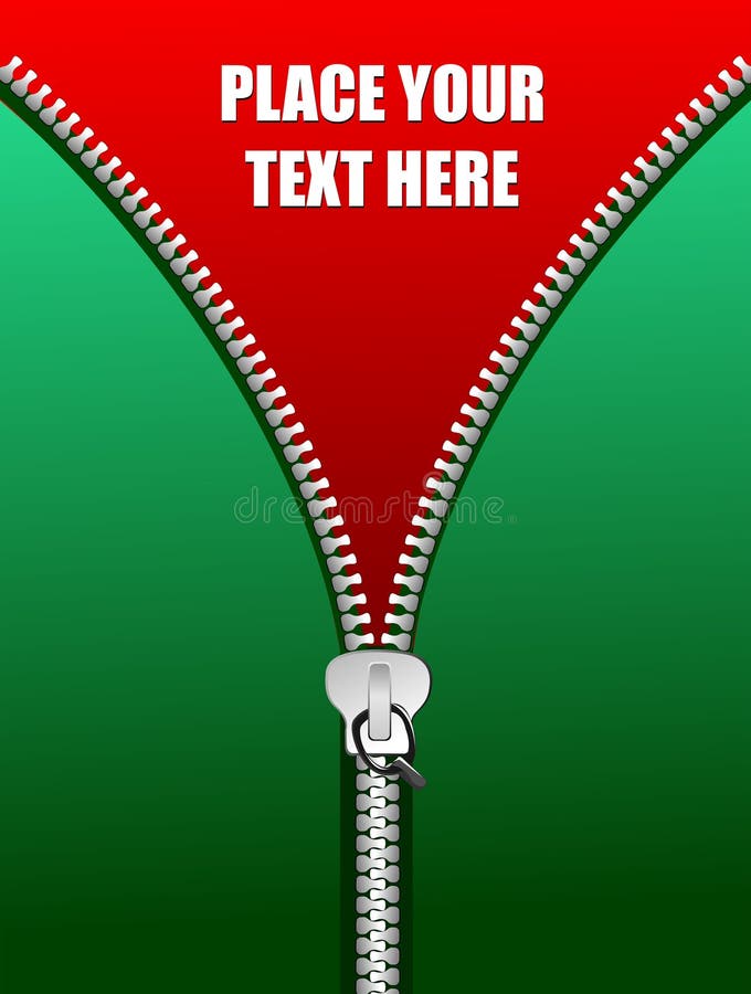 Metal Zipper On Denim Background Stock Vector - Illustration of apparel ...