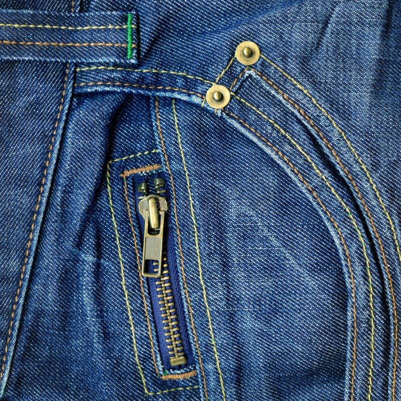 Zipper (jeans / close-up) stock image. Image of close, pant - 132507