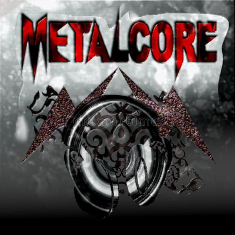 MetalCore stock illustration. Illustration of metalcore - 146112497