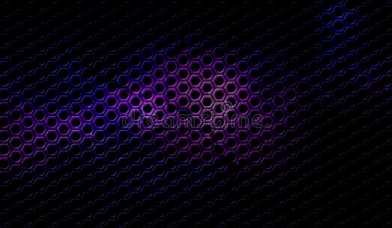 Metalic Background Pattern Cyber, Technology Motif Stock Illustration ...