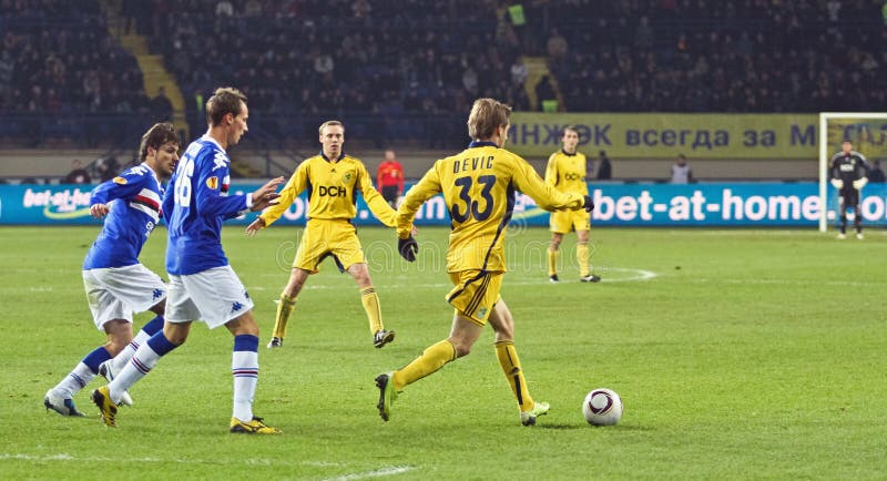 Metalist Kharkiv MF Marko Devic Editorial Image - Image of metalist ...