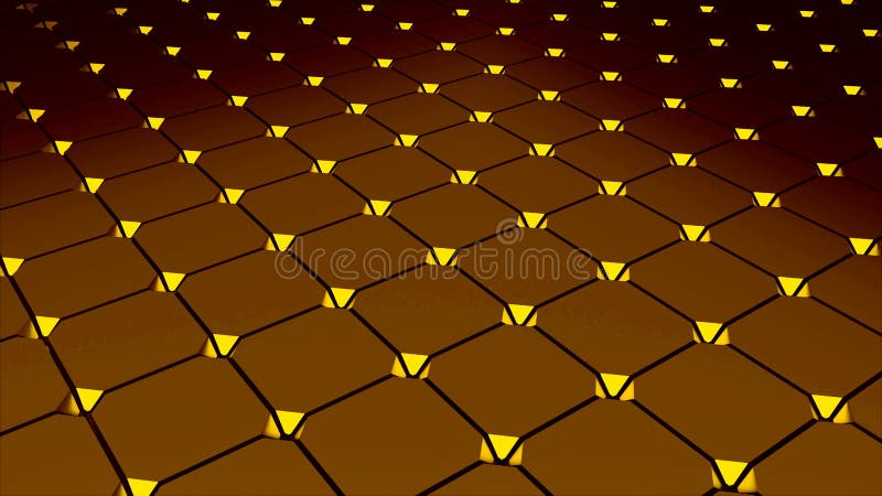 Metall Floor with Tiling, Abstract 3d Rendering, Computer Generating Background Stock ...