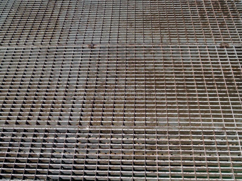 Metallgitter stockfoto. Bild von orange, industriell - 17874482