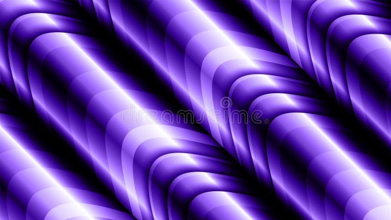 Metallic Abstract Background, Purple Shapes with Interesting Wave ...