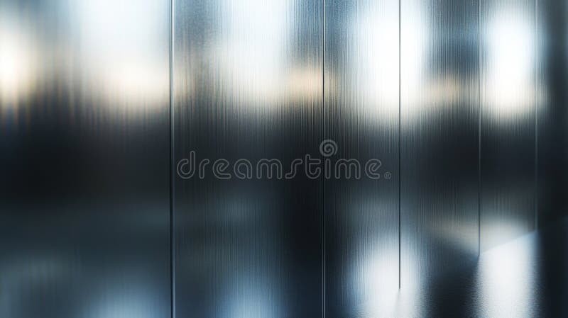 Metallic Abstract Texture with Reflections and Light Play Stock ...