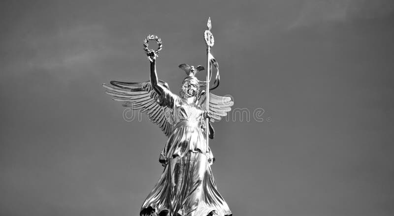 Metallic Artificial Human Monuments of Victory Column in Berlin ...