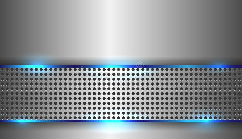 Metal banners set stock vector. Illustration of graphics - 19219229