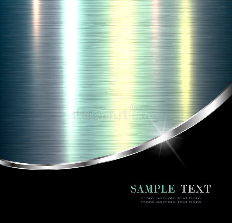 Metallic background stock vector. Illustration of interesting - 60635365