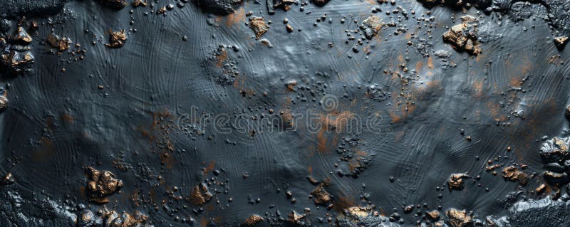 Metallic Background Featuring a Rugged, Pitted Cast Iron Texture, with ...