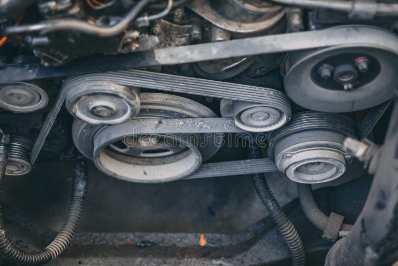 Engine belt stock image. Image of gearbox, concept, bearing - 118174383