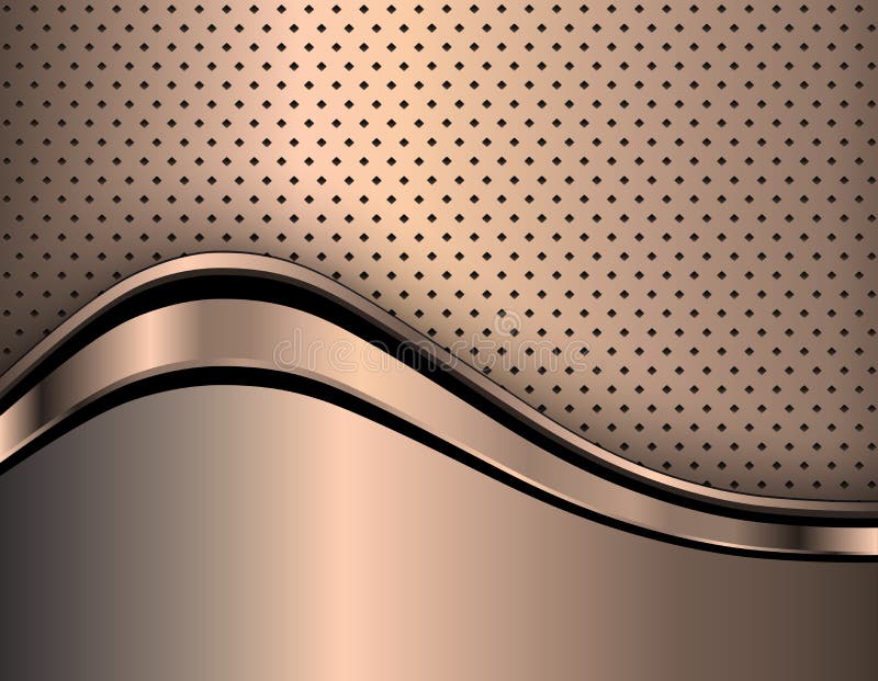 Metallic Background Polished Metal Stock Vector - Illustration of ...