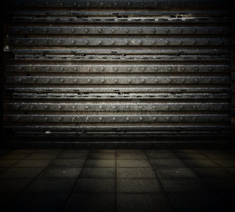 Metallic background room stock photo. Image of rustic - 187106614