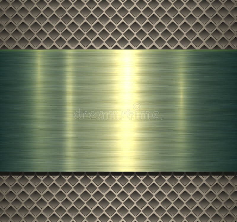 Metallic Background Texture Stock Vector - Illustration of green ...
