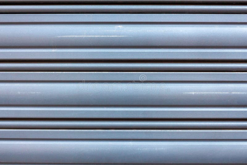Metallic blinds texture stock photo. Image of grey, shop - 130565280