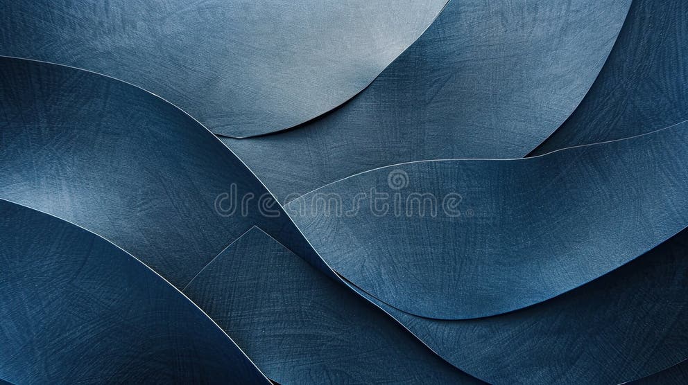 Metallic Blue Paper Background Stock Illustration - Illustration of ...