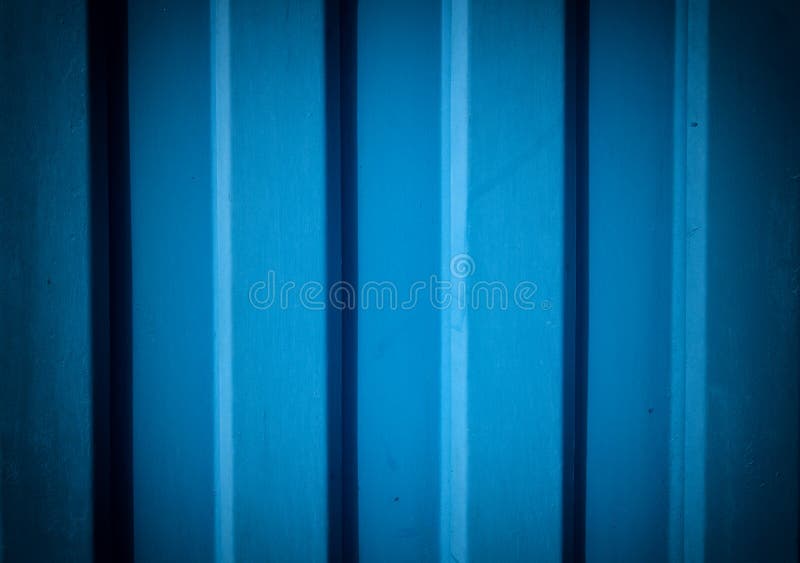 Metallic blue wall stock image. Image of plate, construction - 49136055