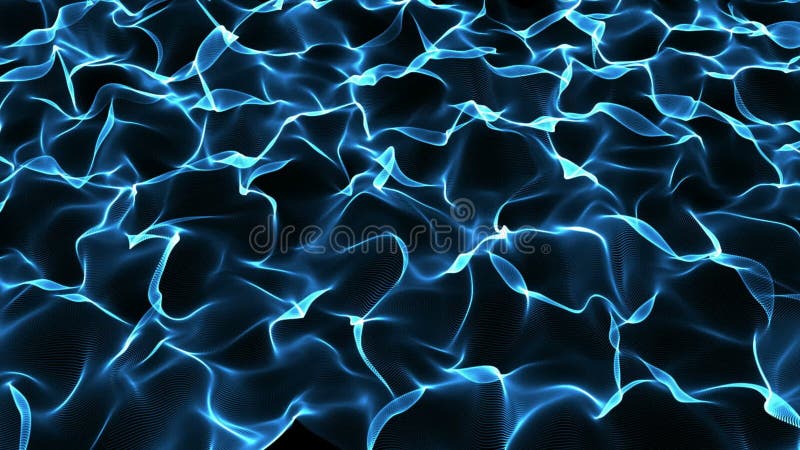 Metallic blue wave motion stock video. Video of modern - 37188649