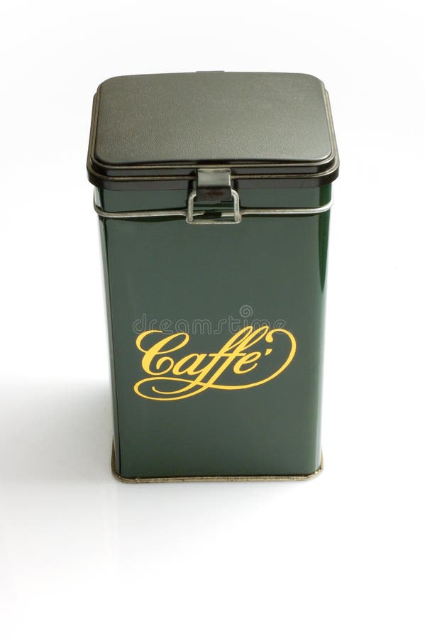 Metallic Box stock image. Image of cafe, grind, gourmet - 1892201