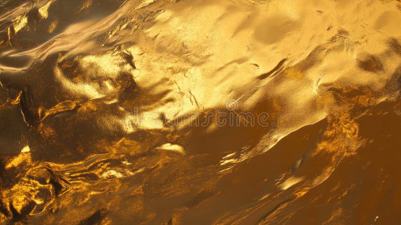 Metallic Bronze Wall Texture with Warm Sheen for Artistic Design Stock ...