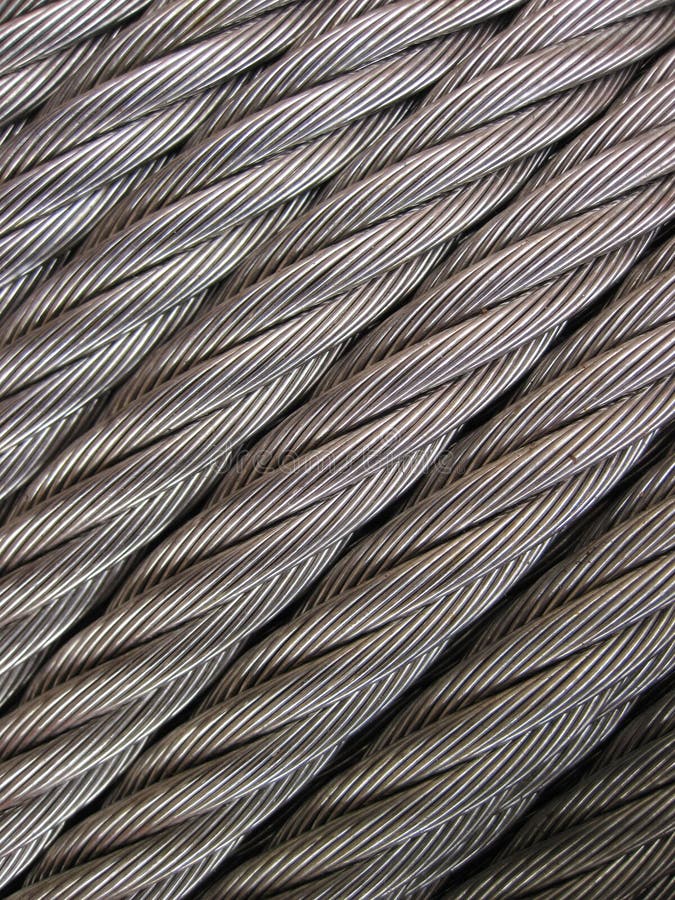 Metallic cable stock photo. Image of pattern, fiber, grey - 35016566