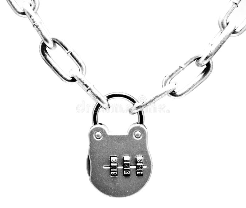 Tiled Chain stock illustration. Illustration of chrome - 13524094