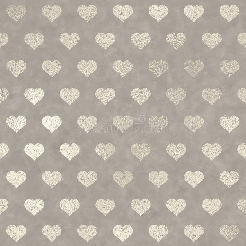 Metallic Champagne Gold Pattern on Vintage Taupe Soft Painterly Texture ...